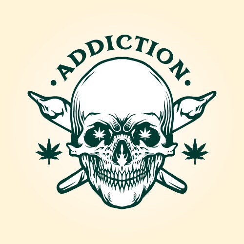 Skull Weed Vector Images (over 600)