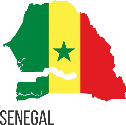 Madagascar flag map the country Royalty Free Vector Image