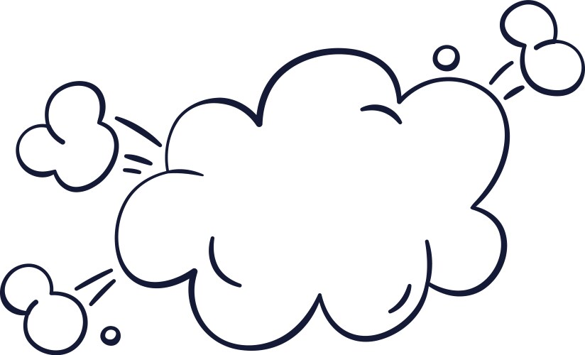 Comic book page explosion template Royalty Free Vector Image