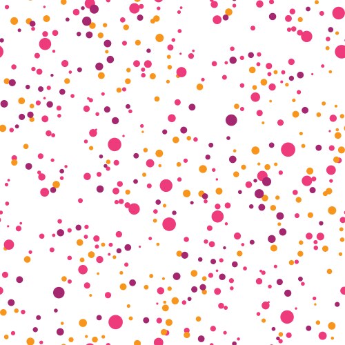 Irregular dots brush strokes pattern seamless Vector Image