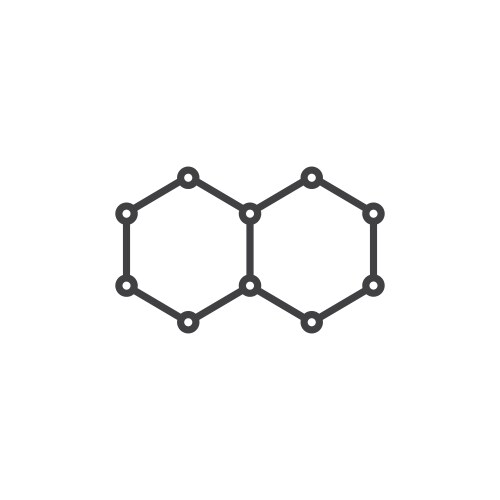 Graphene icon set on white background Royalty Free Vector