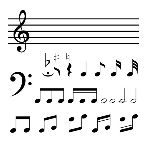 Piano Keys Curved Vector Images (over 250)