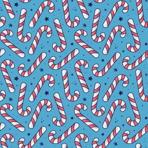 Candy cane caramel stick lollipop Royalty Free Vector Image