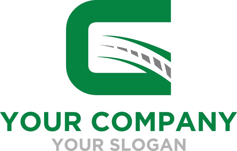 S street logo design Royalty Free Vector Image