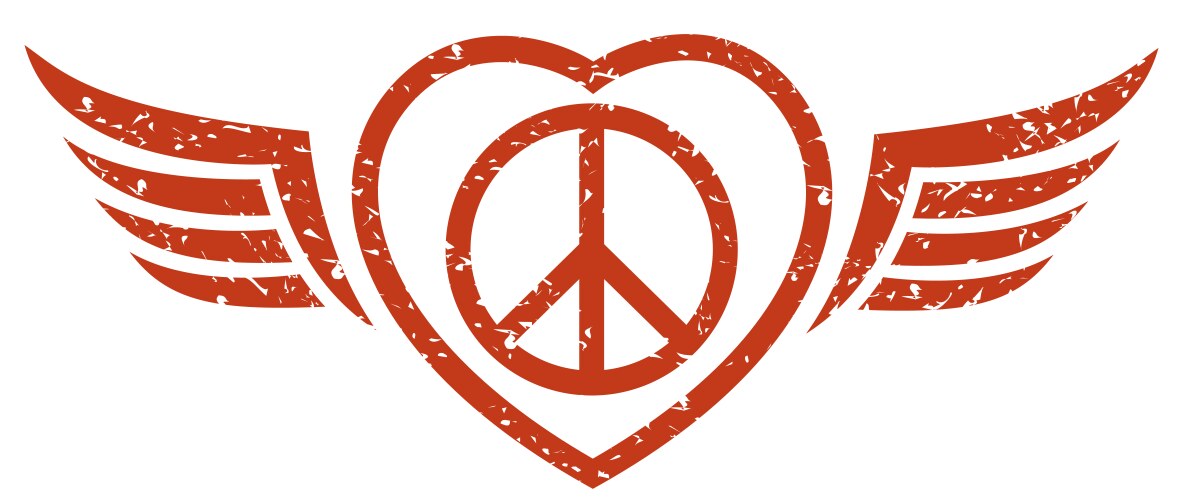 Peace love and yoga Royalty Free Vector Image - VectorStock