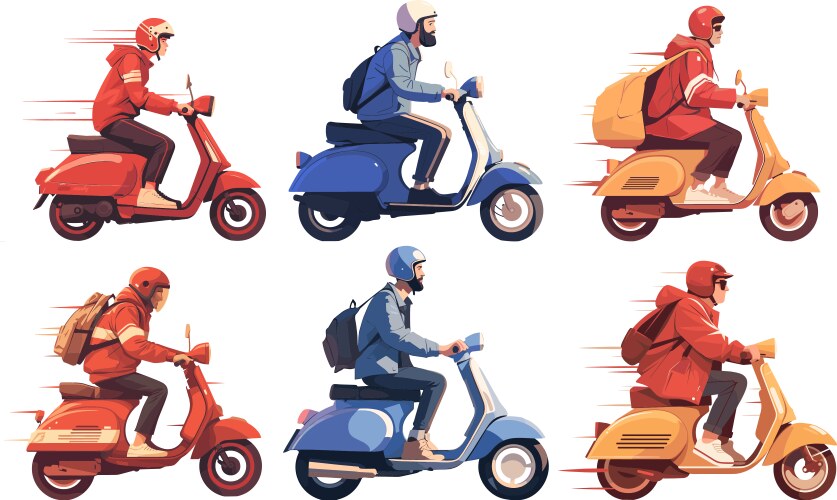 Moped Vector Images (over 12,000)
