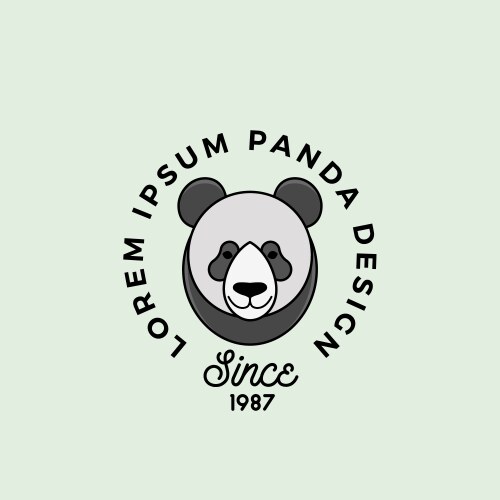 Panda Outline Vector Images (over 4,100)