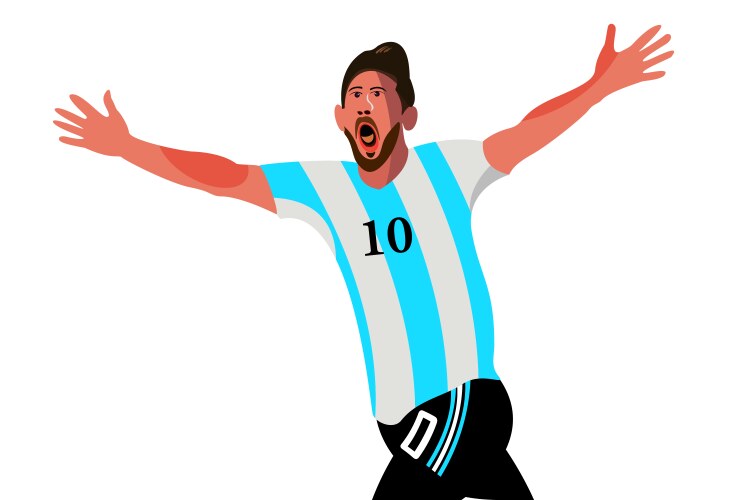 Lionel Messi Vector Images (39)