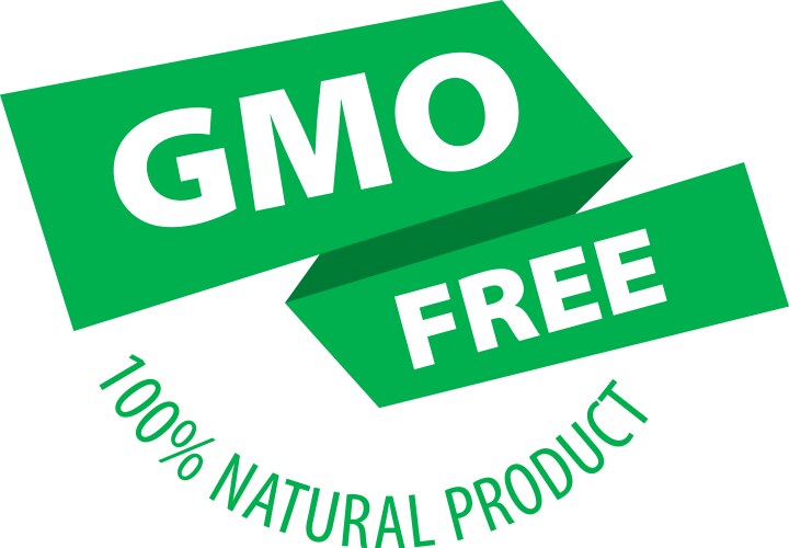 Logo gmo free Royalty Free Vector Image - VectorStock