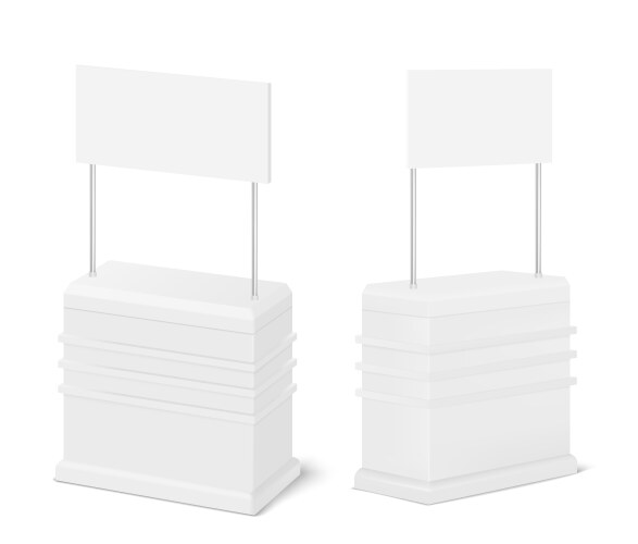 Hand drawn counter with bakery Royalty Free Vector Image