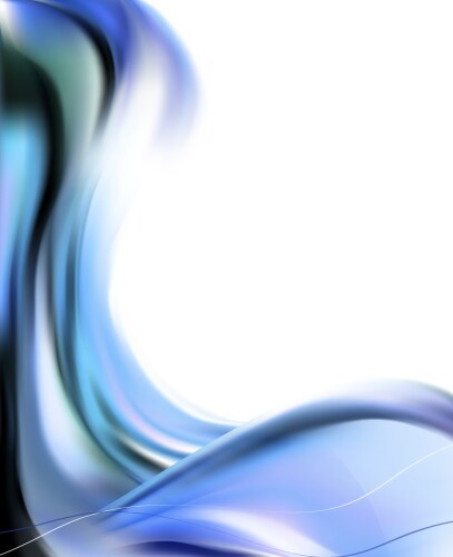 Blue transparent abstract background Royalty Free Vector
