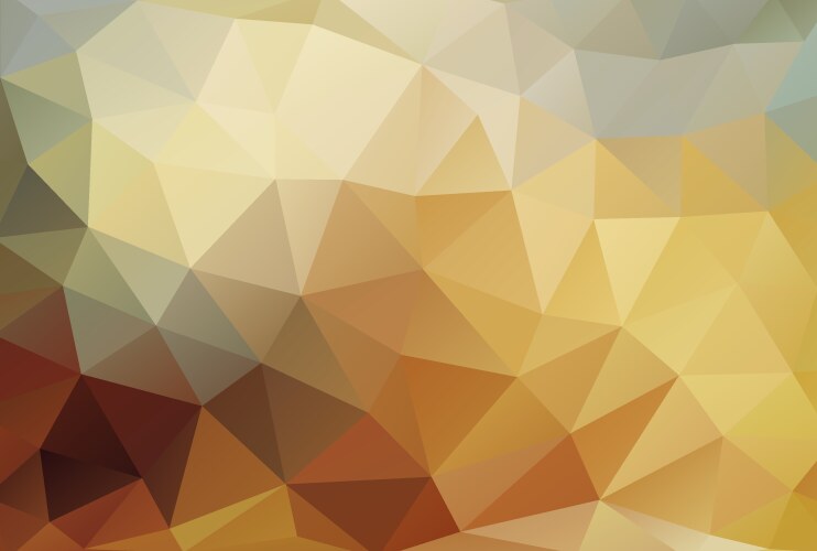 Bronze roze gold gradients set in hexagons big Vector Image