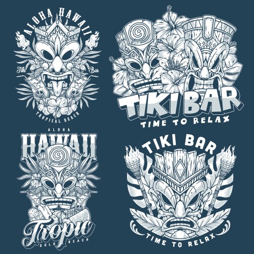 Tiki Vector Images (over 7,100)