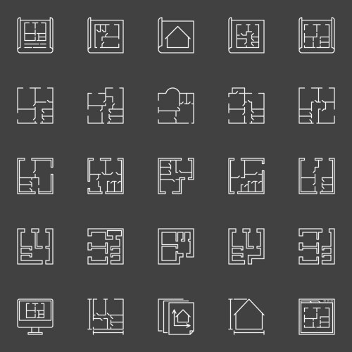 Floor Plan Symbols Vector Images (over 6,100)