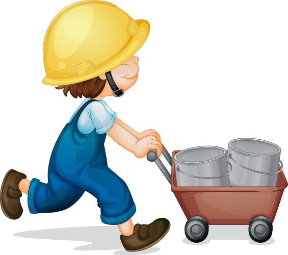 Construction worker Royalty Free Vector Image - VectorStock