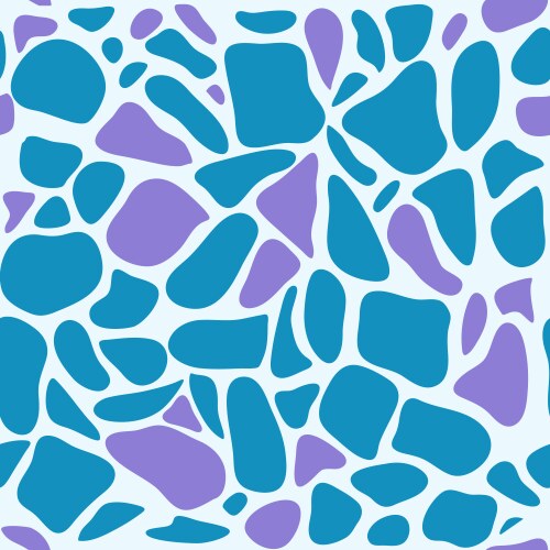 Abstract spot shapes seamless pattern pink Vector Image