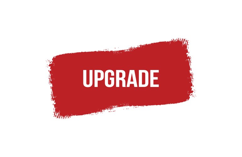 Red banner expert on white background Royalty Free Vector