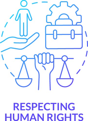 Human rights day poster Royalty Free Vector Image