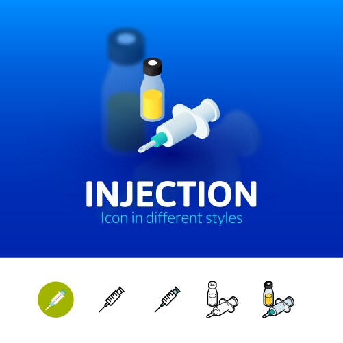 Inject Royalty Free Vector Image - VectorStock