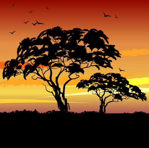 African Trees Vector Images (over 13,000)