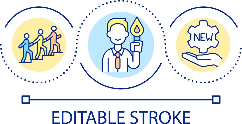 Accept complexity concept icon Royalty Free Vector Image