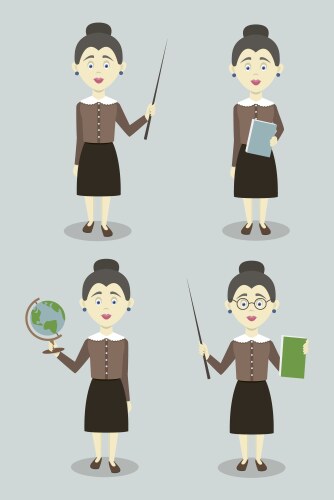 Professional Teacher Vector Images (over 17,000)