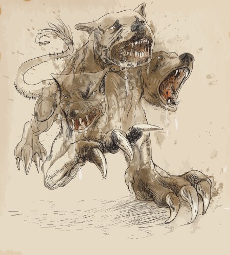 Cerberus Vector Images (over 640)