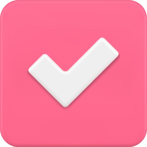 Pink Check Mark Vector Images (over 2,400)