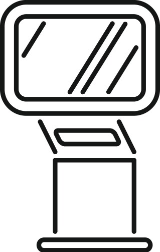 Touch Screen Kiosk Vector Images (over 1,400)