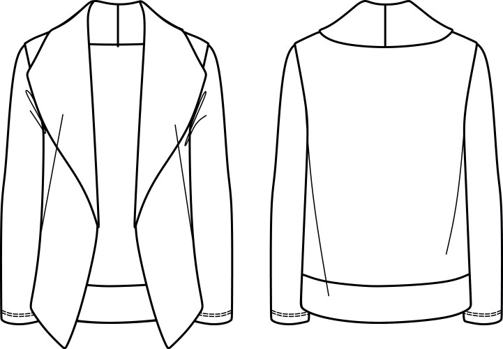 Jacket Template Vector Images (over 14,000)