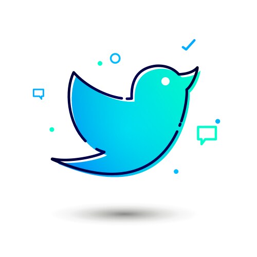 Facebook Twitter Vector Images (over 6,200)