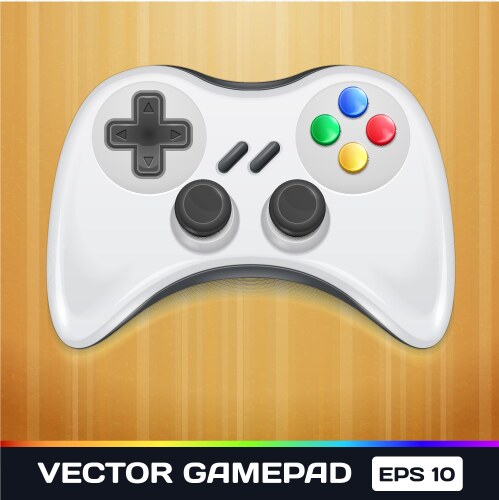 Video game controller Royalty Free Vector Image