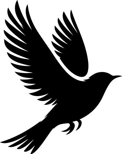 Bird Silhouette Cartoon Vector Images (over 55,000)