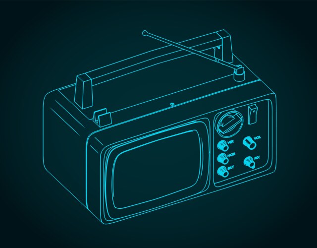 Vintage Tv Vector Images (over 21,000)