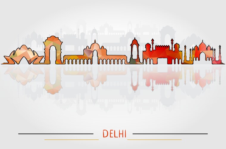 Delhi Monuments Vector Images (over 1,400)