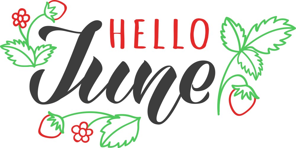 Hello June Vector Images (over 1,400)