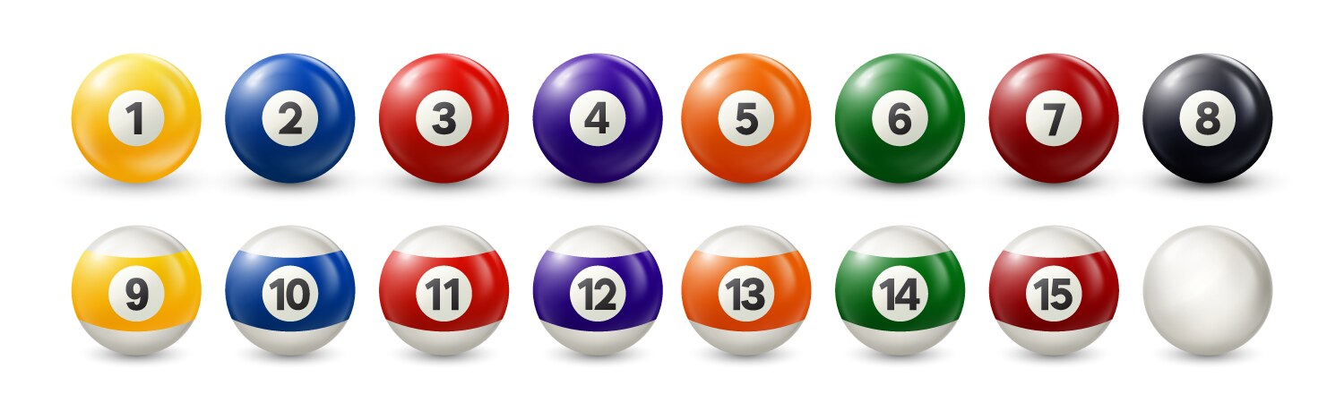 Billiardpurple pool ball with number 4snooker Vector Image