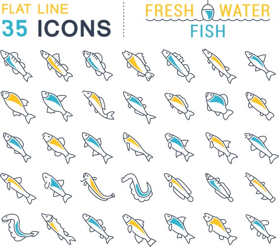 Freshwater Fish Vector Images (over 12,000)