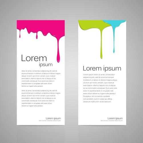 Dropping colorful background Royalty Free Vector Image