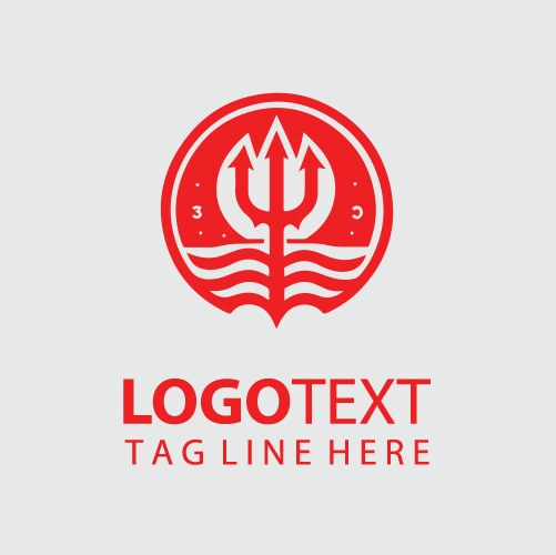 Red Trident Vector Images (over 3,400)