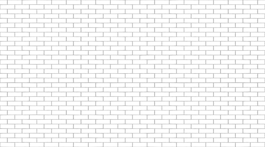 White brick wall seamless pattern Royalty Free Vector Image