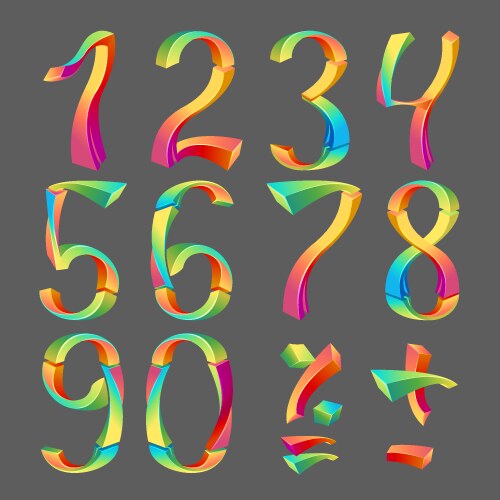 Numbers Vector Images (over 860,000)
