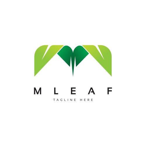 Leaf Logo M Vector Images (over 3,400)
