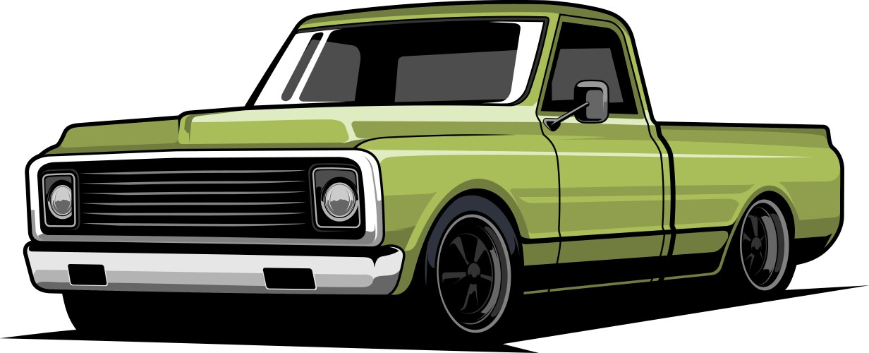 Cartoon retro hotrod Royalty Free Vector Image