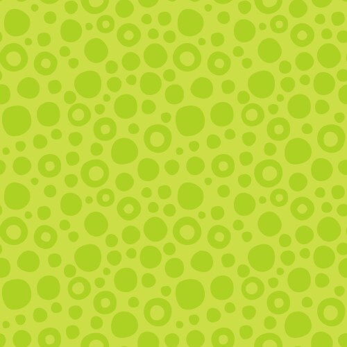 Seamless green pattern with cartoon funny Vector Image