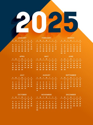 2025 Calendar Vector Images (over 17,000)