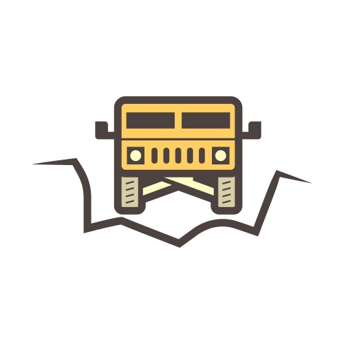 Off road icon Royalty Free Vector Image - VectorStock