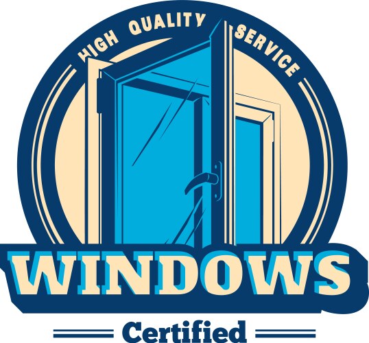 Round window frame icon cartoon style Royalty Free Vector