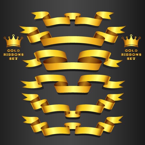 Gold Ribbon Vector Images (over 130,000)