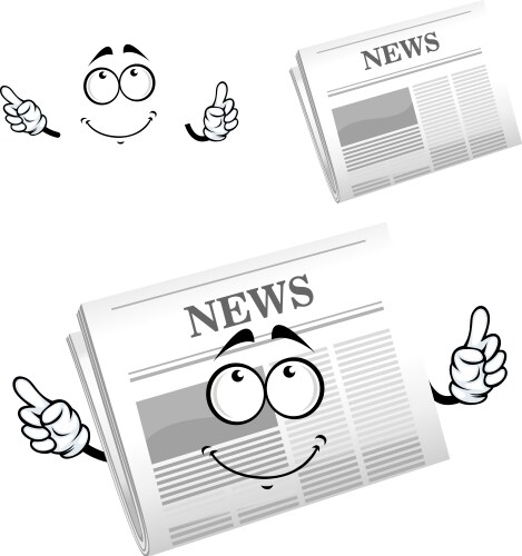 Newspaper Cartoon Vector Images (over 5,700)